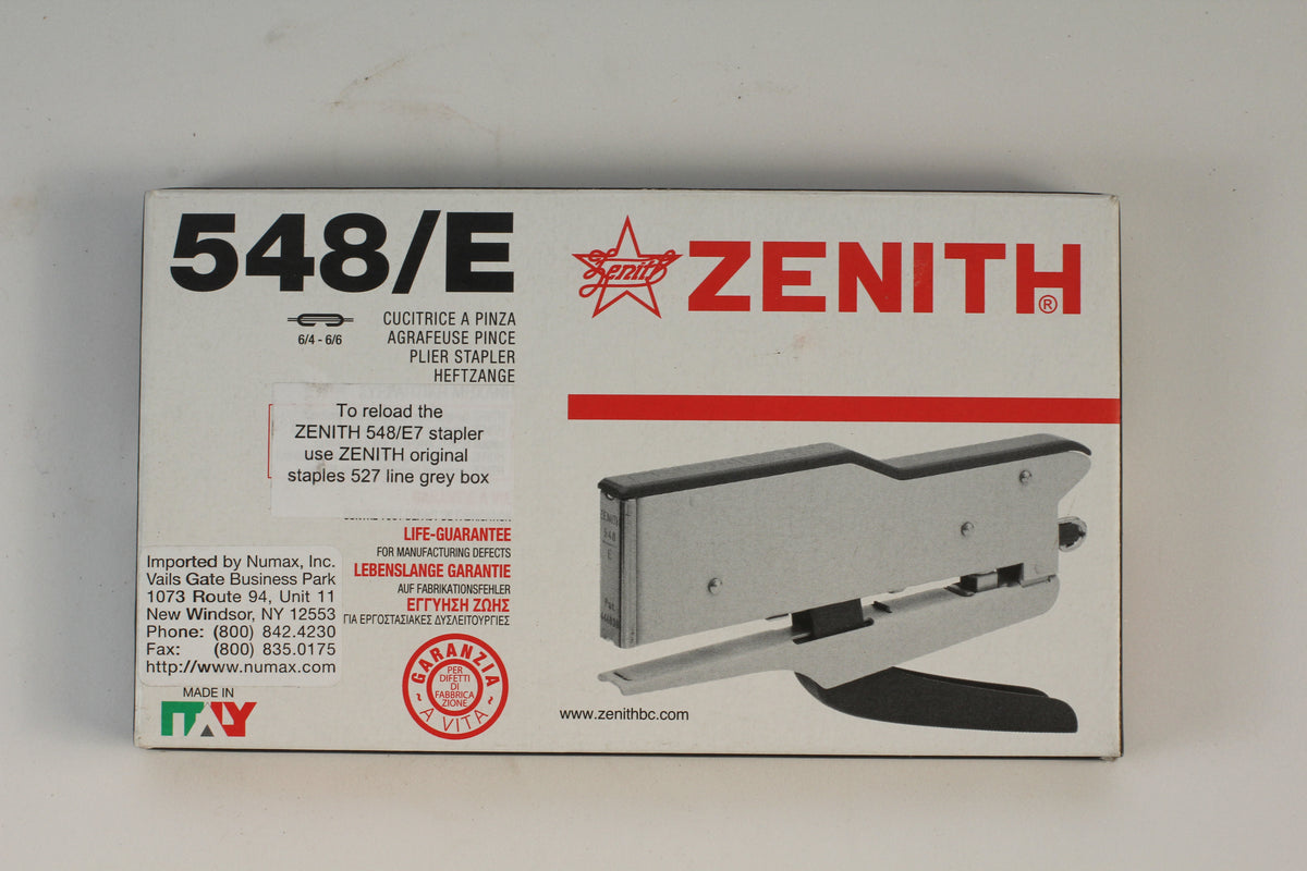 Zenith Stapler – J.H. Cook & Sons, LLC.