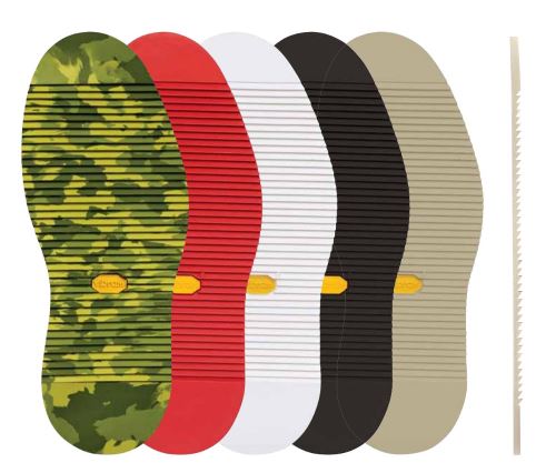 Vibram #342 Mini Ripple Fullsoles – J.H. Cook & Sons, LLC.