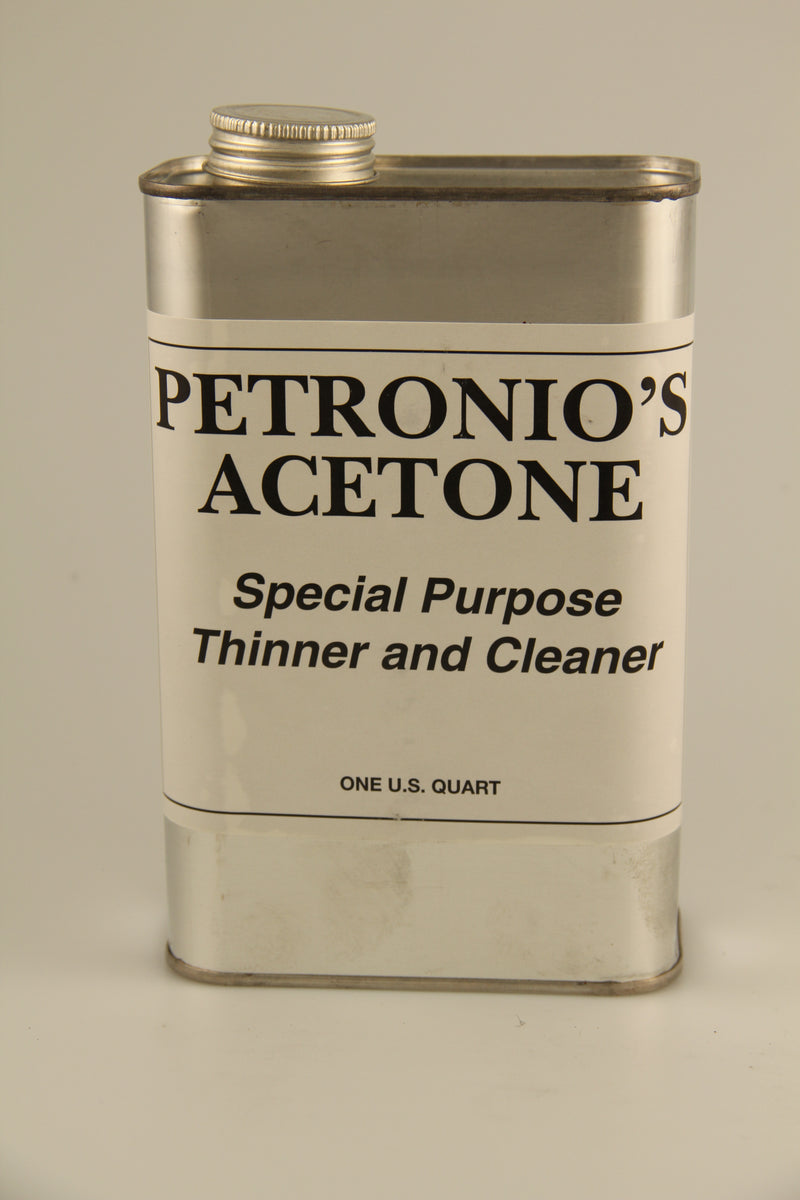 Acetone (Press Thinner) – J.H. Cook & Sons, LLC.