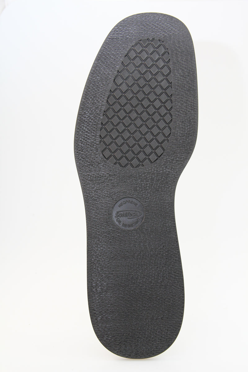 #172 Soletech Neoprene Fullsole Black – J.H. Cook & Sons, LLC.
